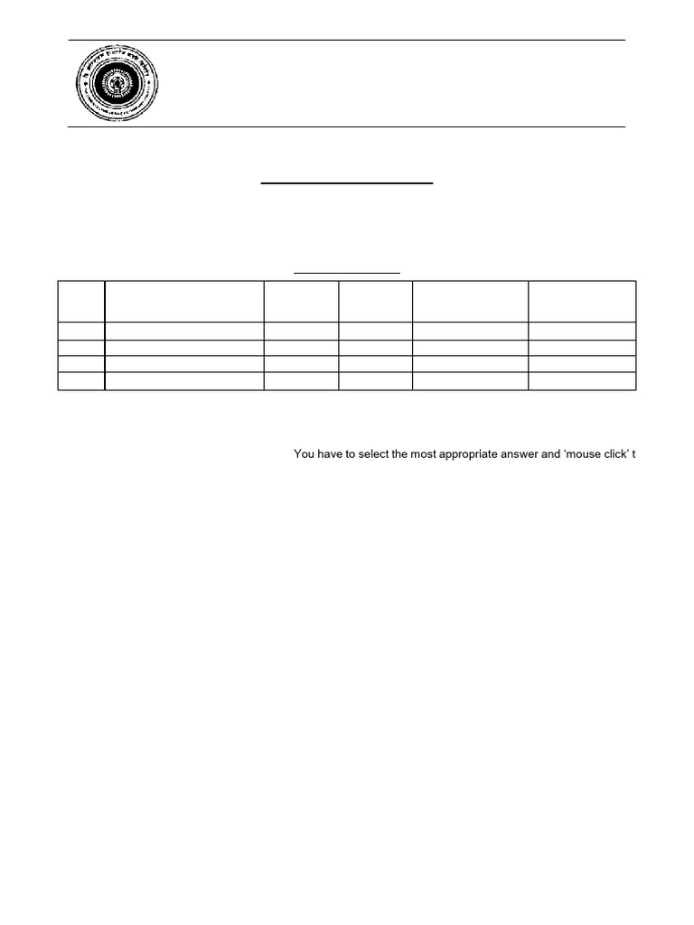 Exam Guide for Administrative Officers | PDF | Multiple Choice ...