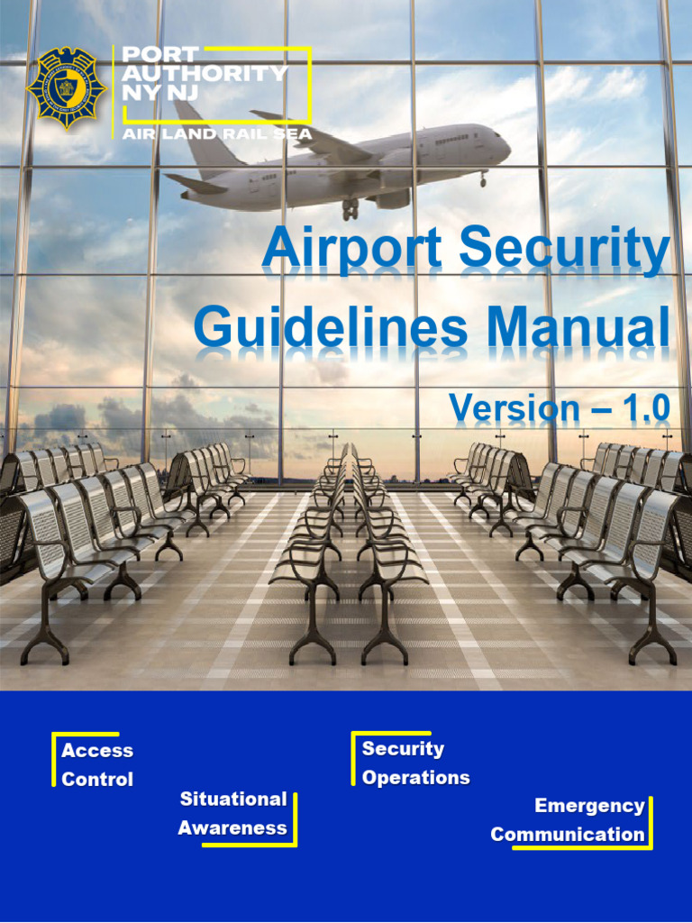 Airport Security Guidelines Manual | PDF | Computer Security | Security