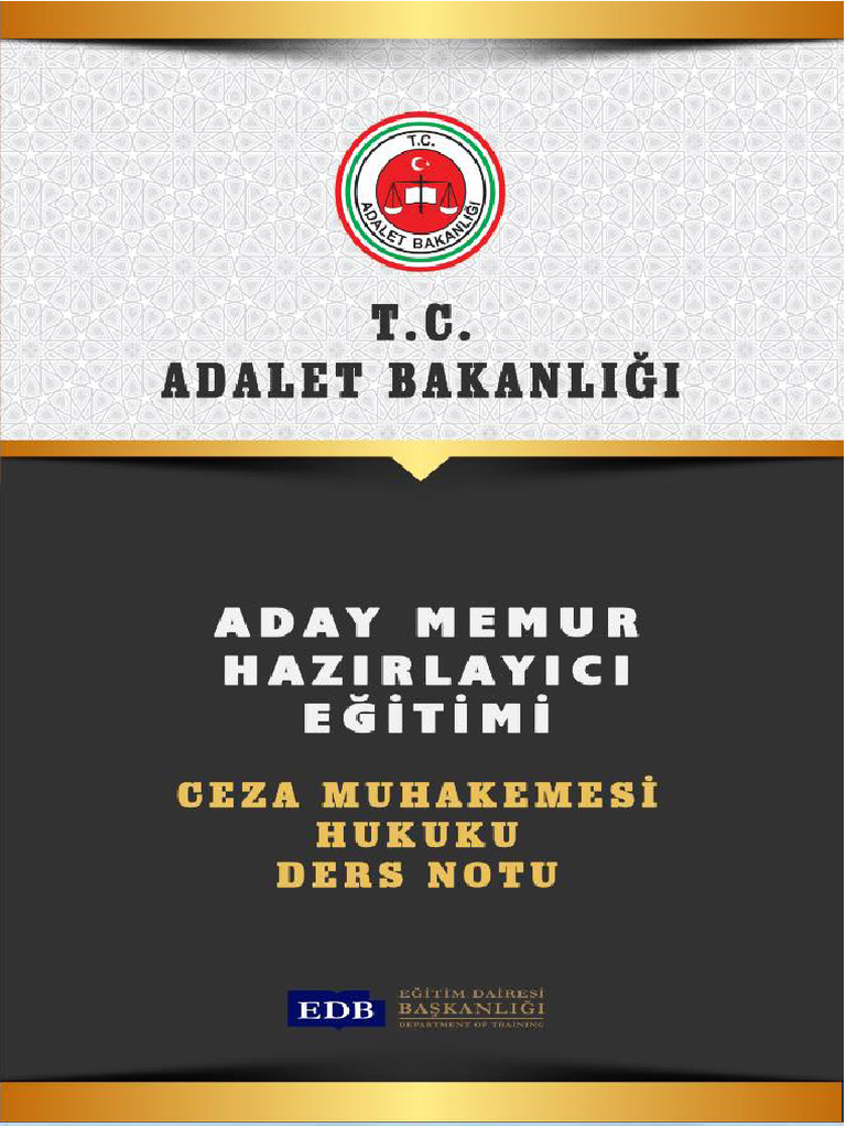 Ceza Muhakemesi Ders Notu | PDF