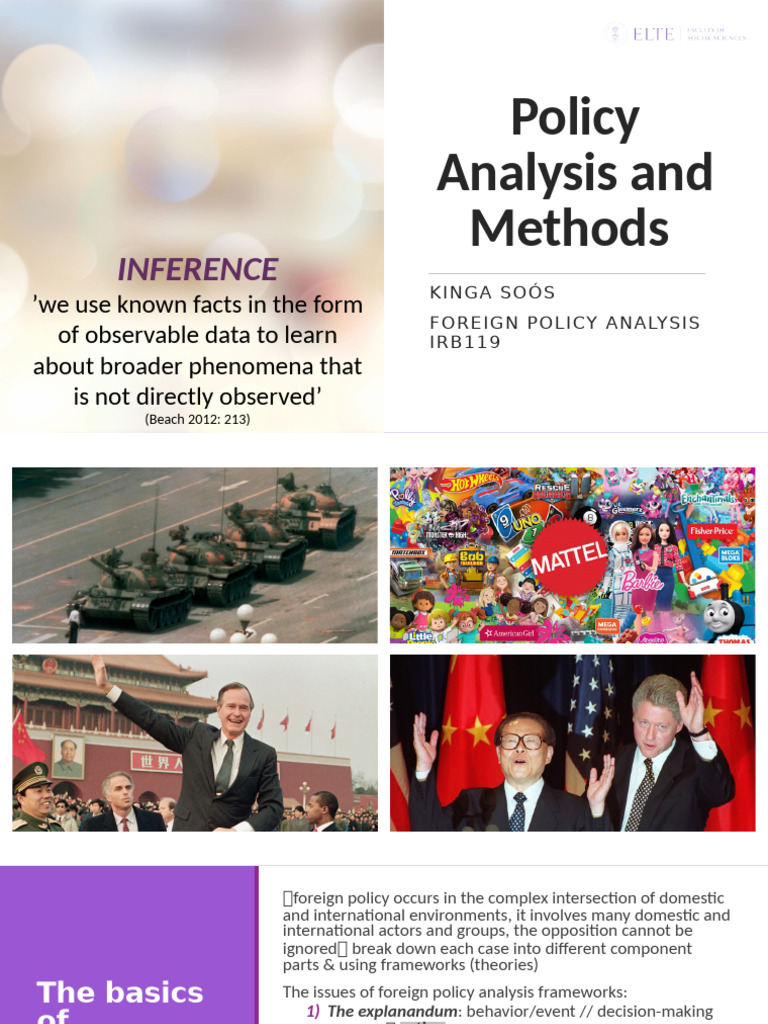 Foreign Policy Analysis Frameworks | PDF | Quantitative Research | Concept