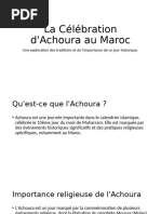 Signification de la Fête d'Achoura au Maroc | PDF | Maroc