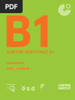 Modelltest Goethe - B1 | PDF