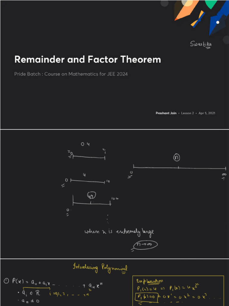 Remainder_and_Factor_Theorem_with_anno (1) | PDF