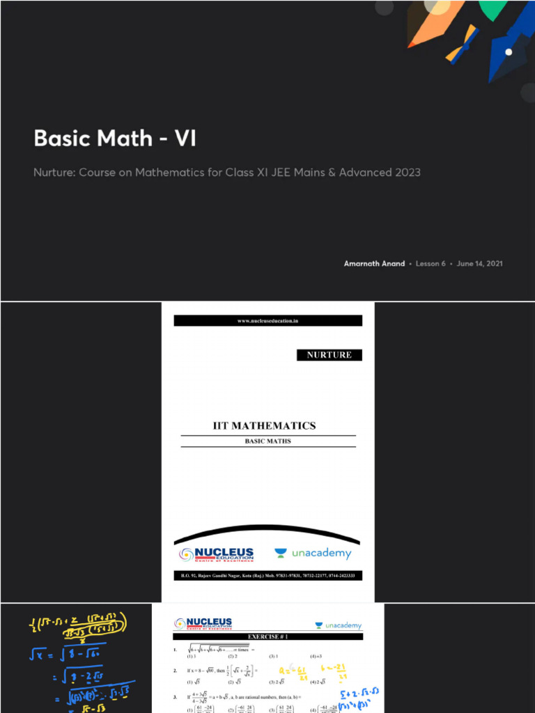 Basic Math VI With Anno (2) | PDF
