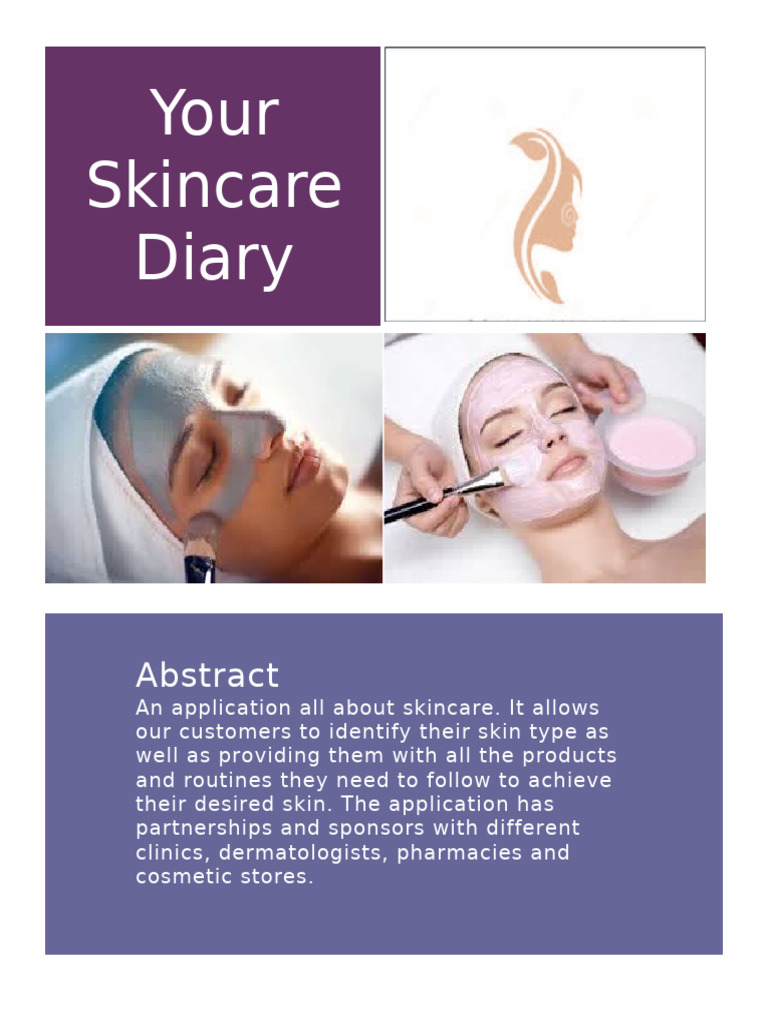 Your Skincare Diary Brochure | PDF