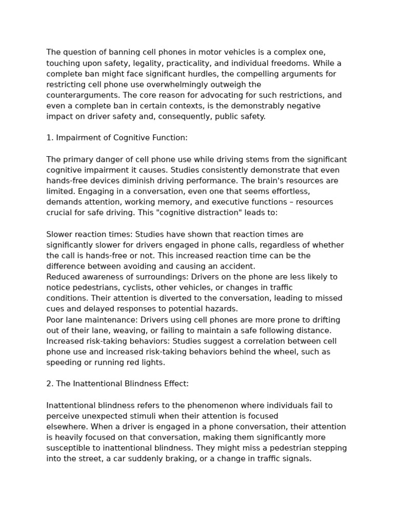 Argumentative Essay Source | PDF | Attention | Behavioural Sciences