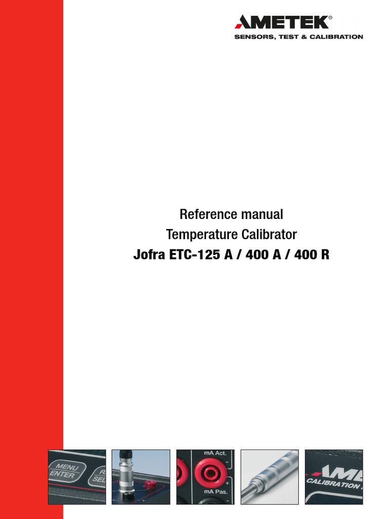 Easy Temperature Calibrator Etc User Manual Us | PDF | Mains ...