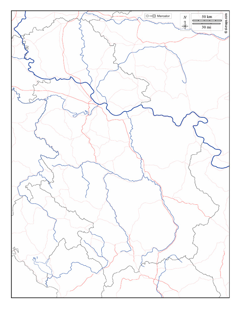 Serbie Dmaps Roads Hydro | PDF