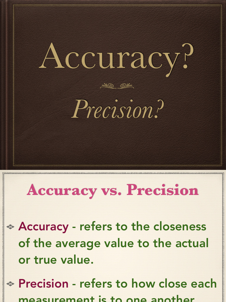 2 Accuracy Precision | PDF