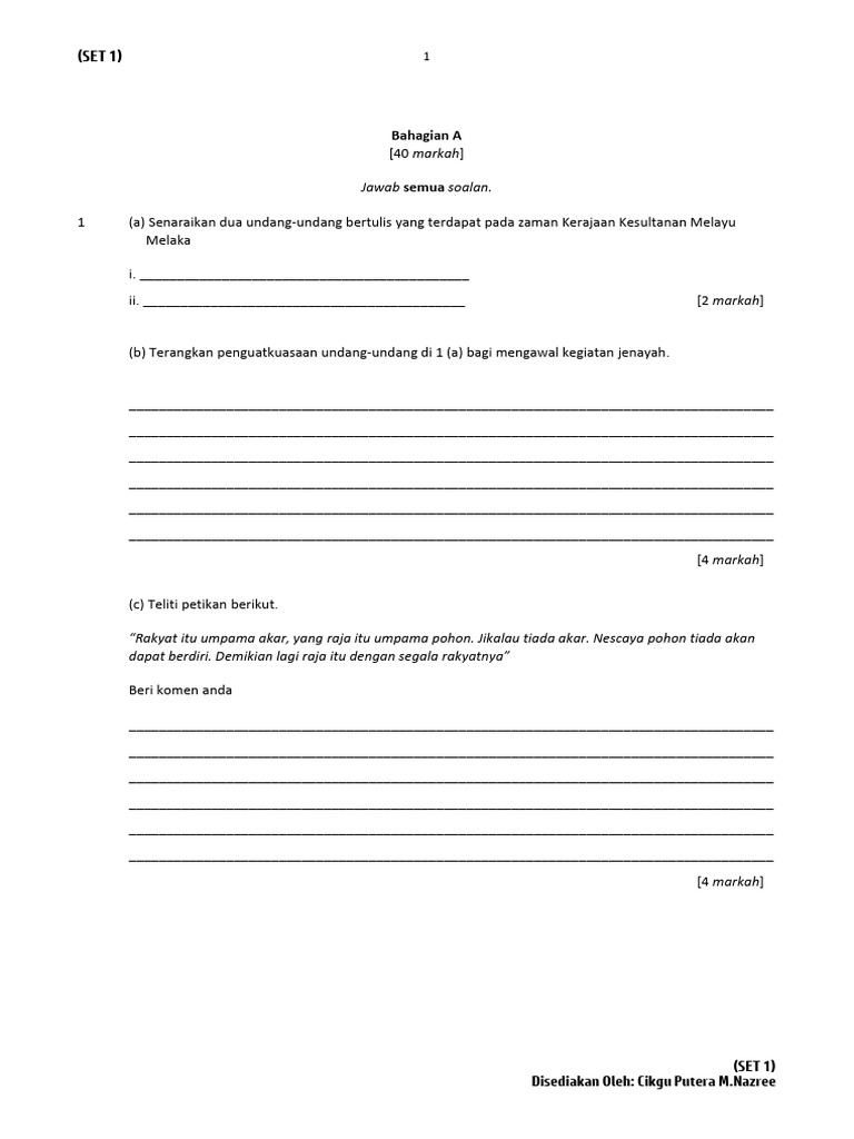 Set 1 Pdf