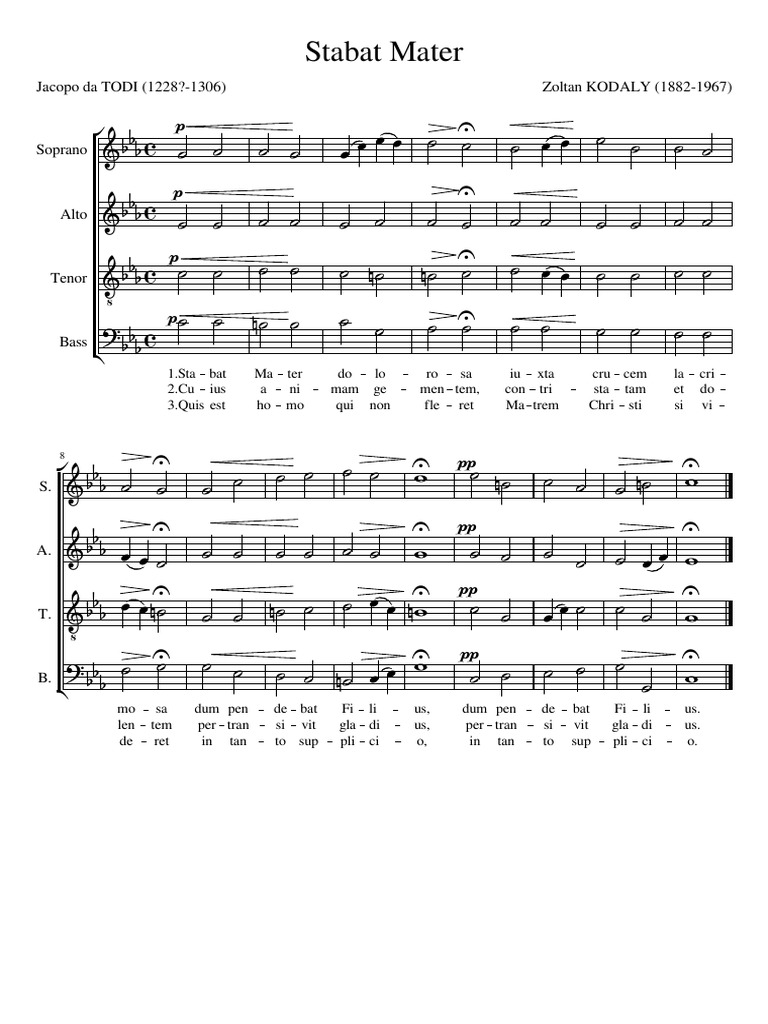 Stabat Mater | PDF | Himnos