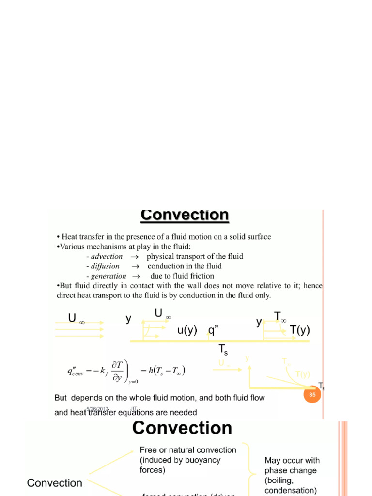 Lecture Convection | PDF
