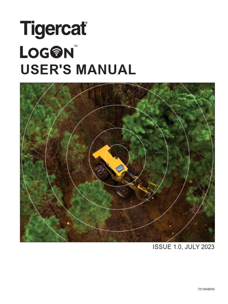 72134AENG LogOn Users Manual | PDF | Login | Menu (Computing)