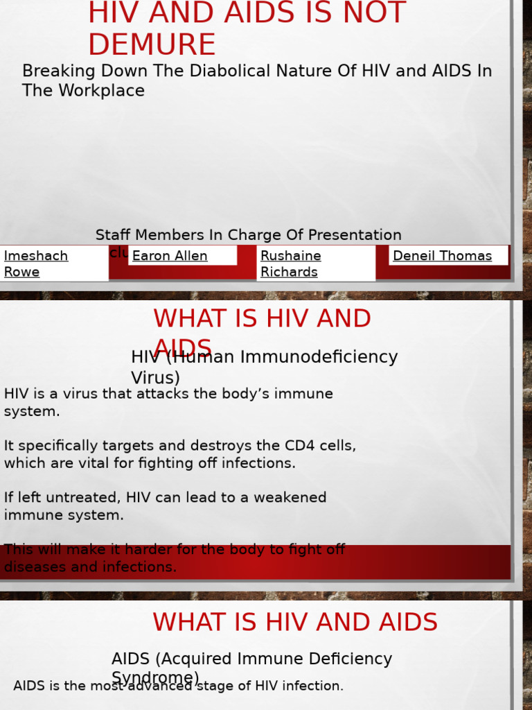 HIV AND AIDS PRAssssCTICAL | PDF | Hiv/Aids | Sexually Transmitted ...