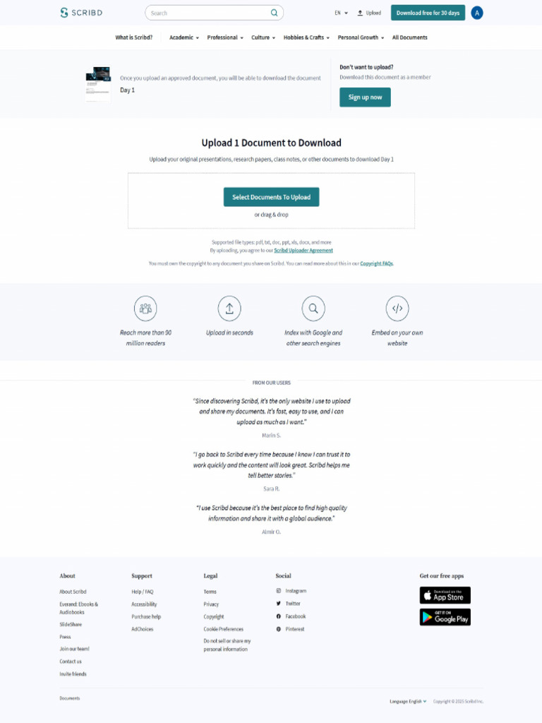 FireShot Capture 029 - Upload A Document - Scribd | PDF