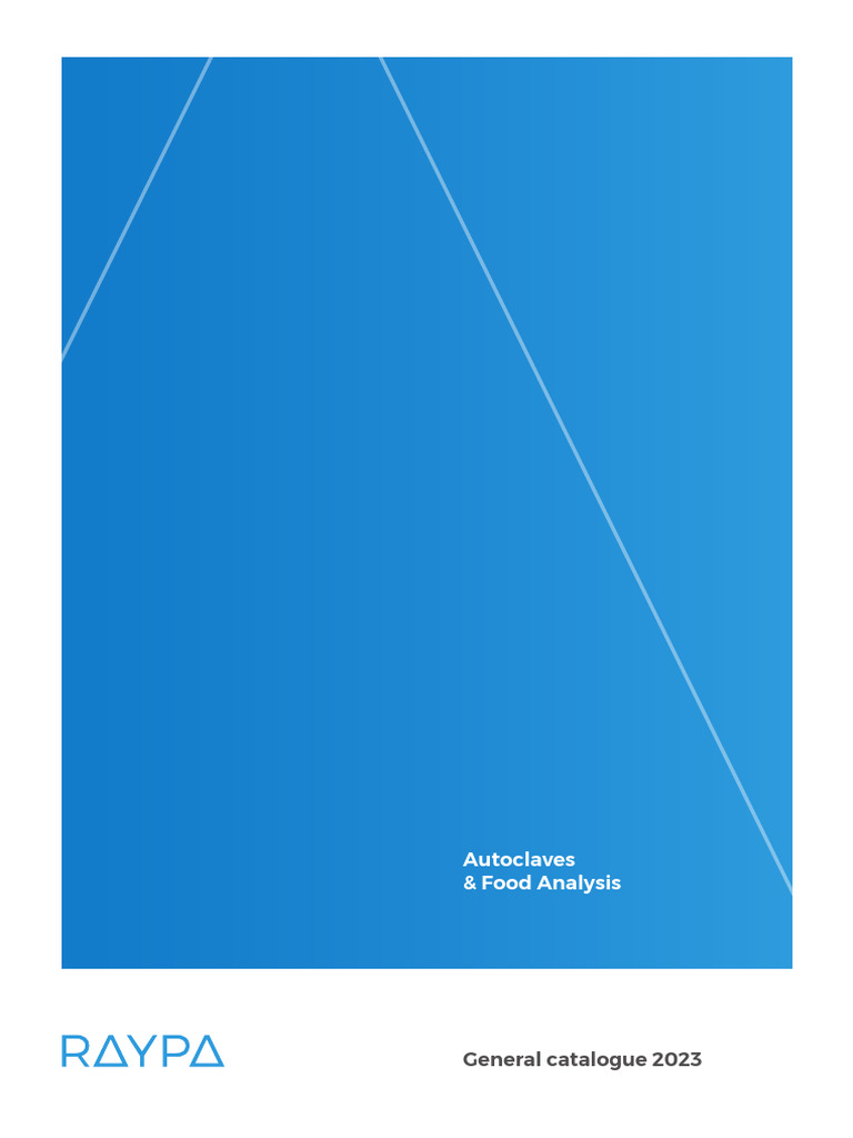 RAYPA General Catalog | PDF | Sterilization (Microbiology) | Phase (Matter)