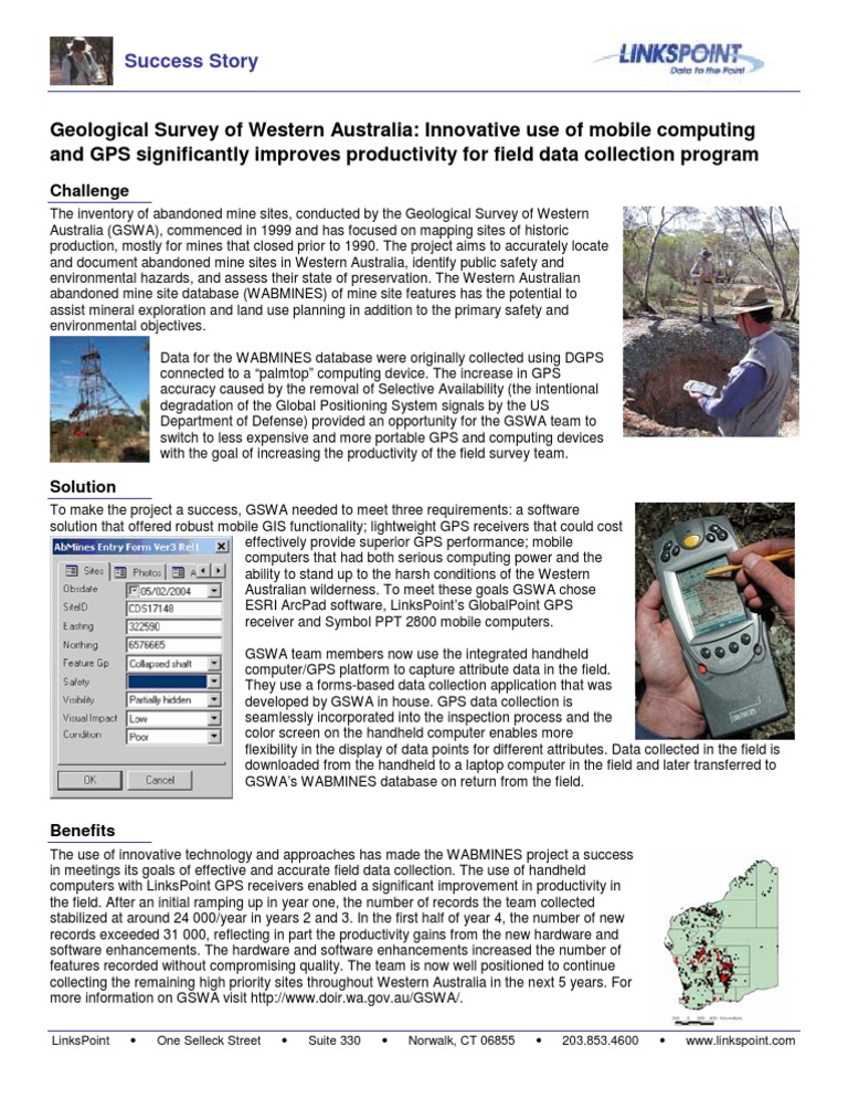 Gswa CS | PDF | Global Positioning System | Mobile Device