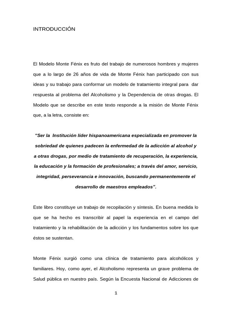 Introducción | PDF | La dependencia de sustancias | Alcoholismo