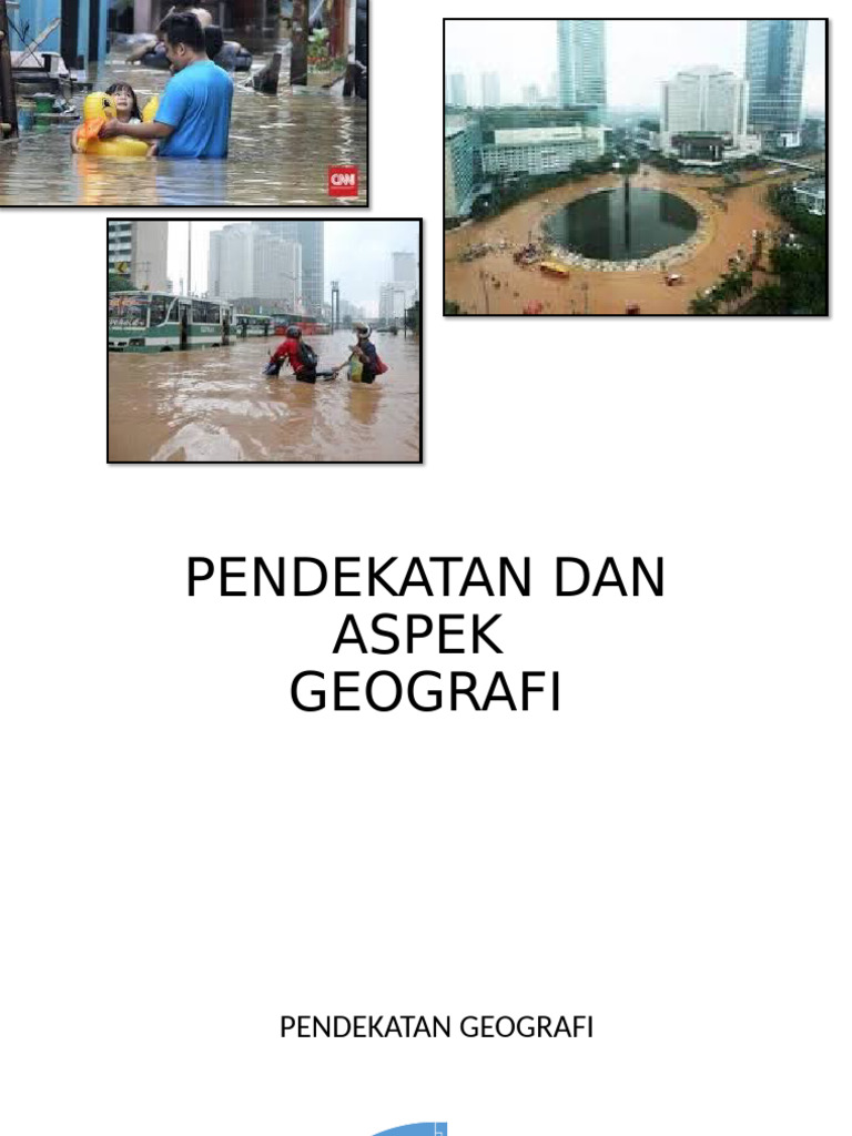 Materi 4, Pendekatan Dan Aspek Geografi | PDF