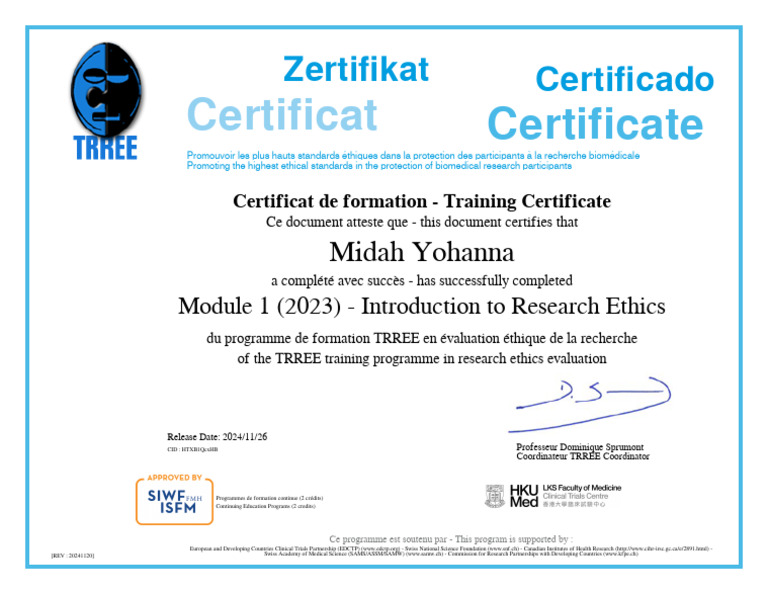 Module 1 (2023) - Certificate of Completion For Module 1 (2023) - Midah ...