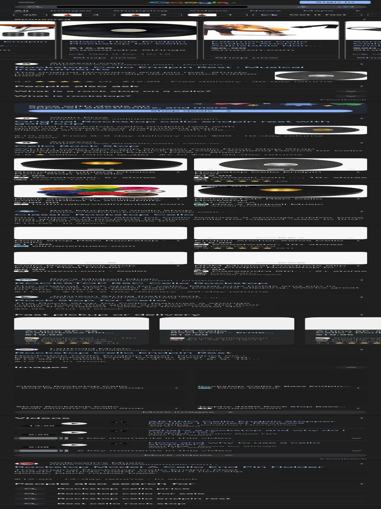 Rockstop Cello - Google Search | PDF | Cello | Music Technology