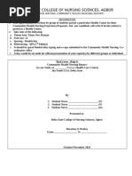 Community Based Assessment Checklist (CBAC) Form | PDF | Hand ...