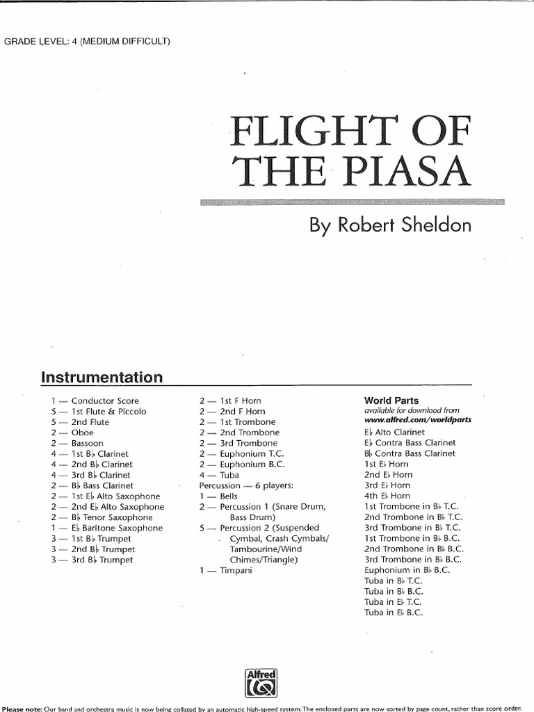 FOTP - Score | PDF