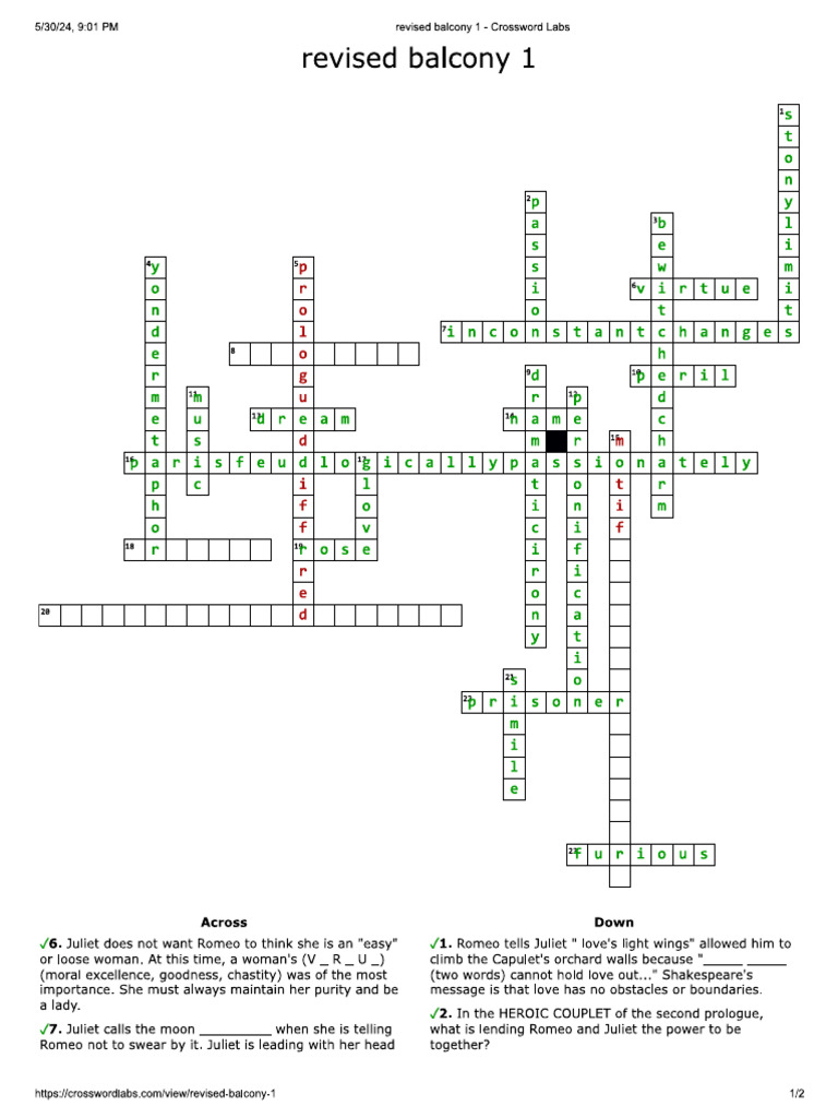 Crossword May 30 | PDF