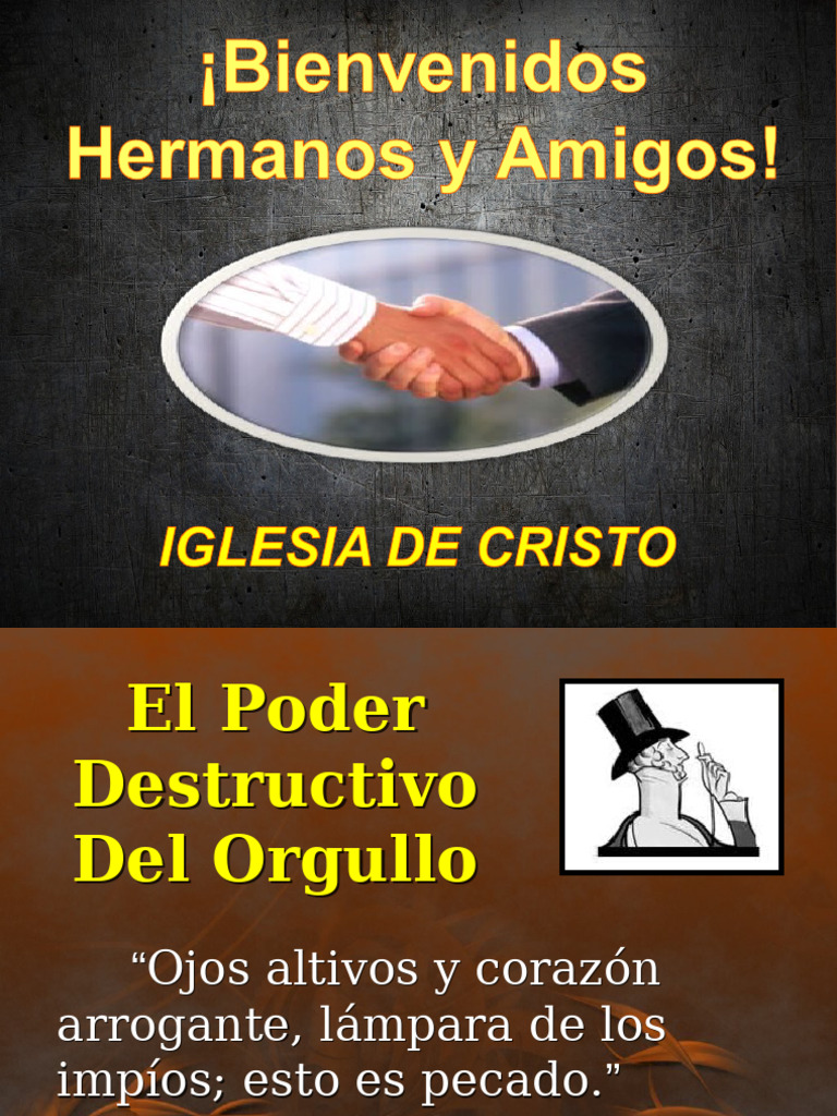 El Poder Destructivo Del Orgullo. | PDF | Orgullo | Creencia religiosa y doctrina
