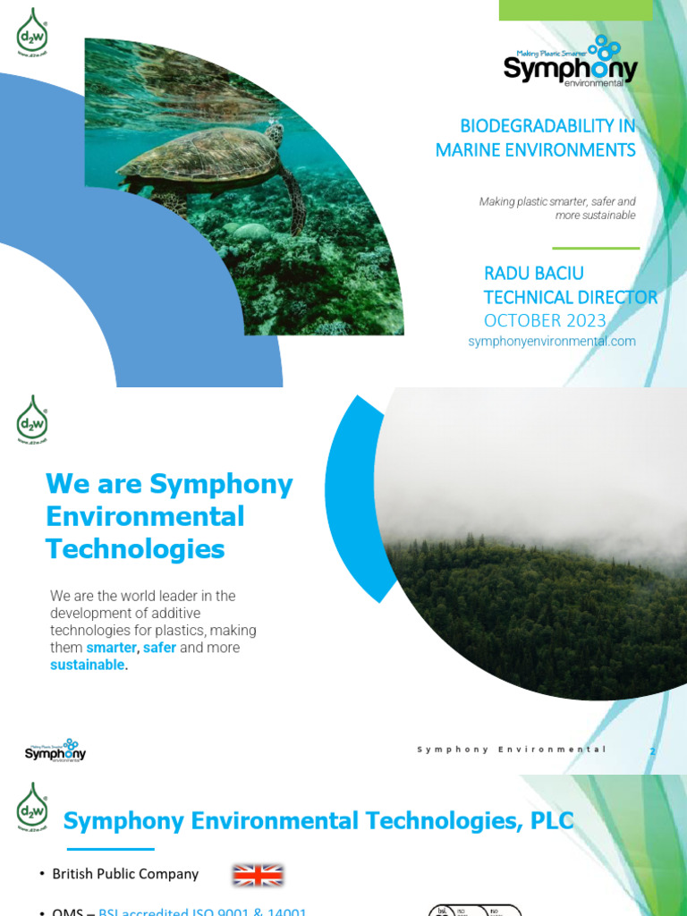 Biodegradability in Marine Environments | PDF | Biodegradation | Plastic