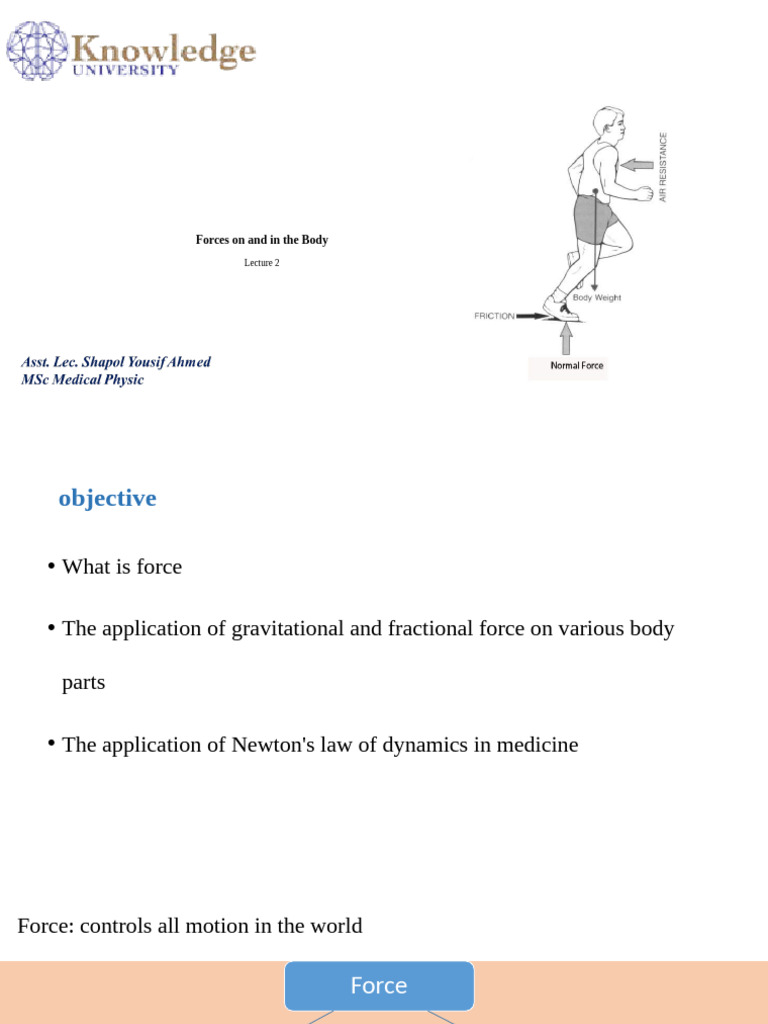 Forces Impacting Human Body Dynamics | PDF | Force | Lever