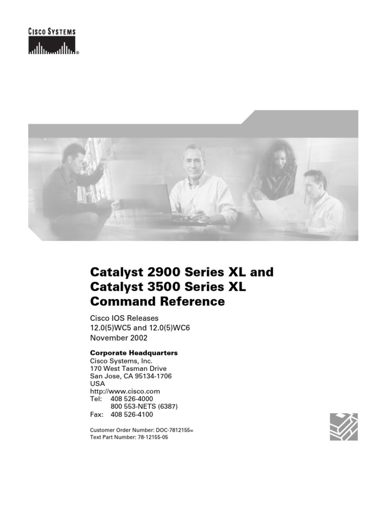 Cisco Catalyst 3500 Series XL Command Reference | PDF | Command Line Interface | Network Switch