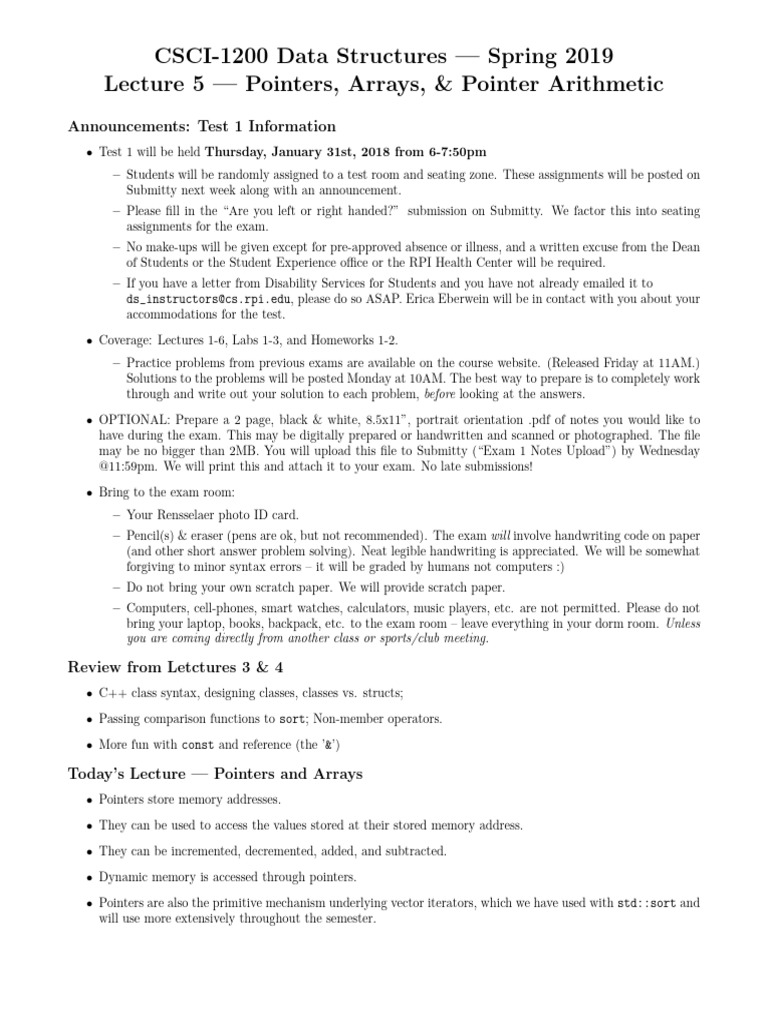 05pointers Pdf Pointer Computer Programming Software Development