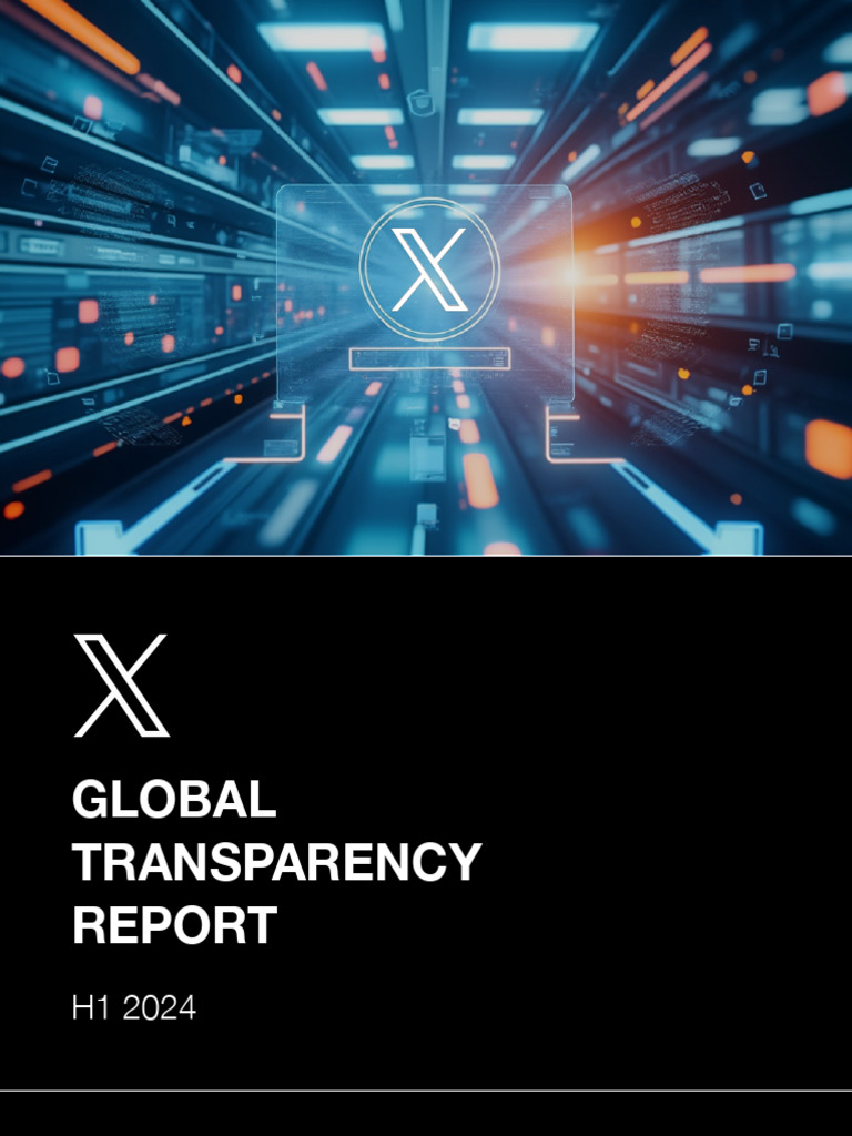 X Global Transparency Report h1 | PDF | Transparency (Behavior ...