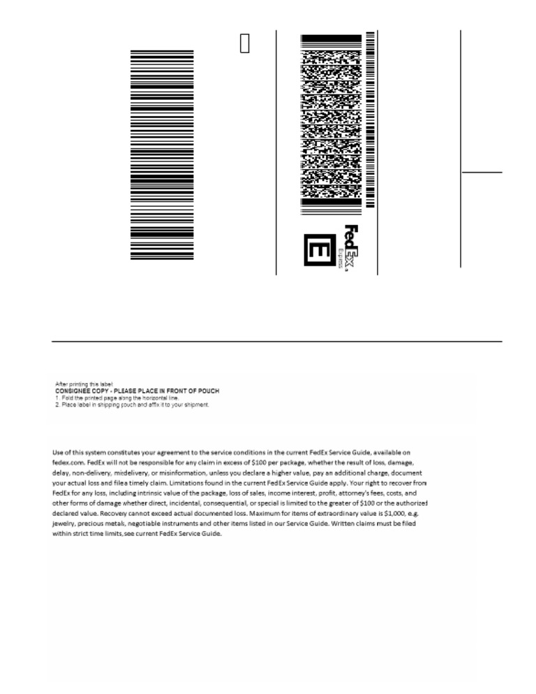 Fedex Label | PDF