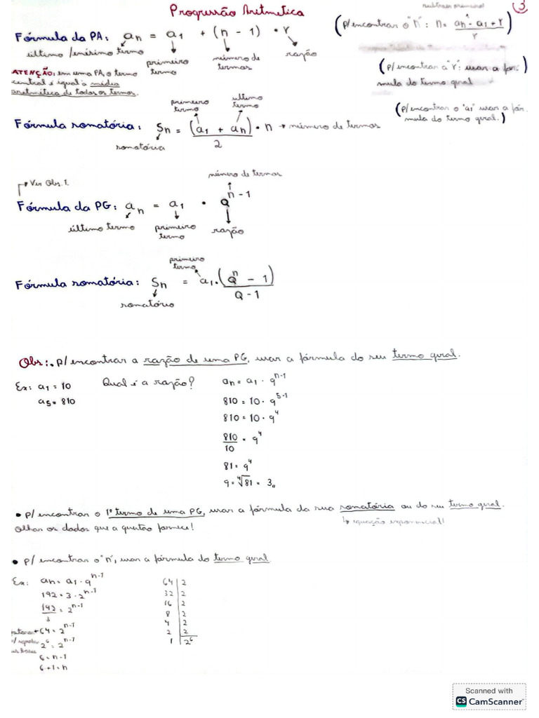 Progressão Aritmética | PDF