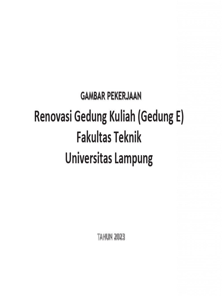 Gambar RENOV SIPIL 2023 Tayang | PDF