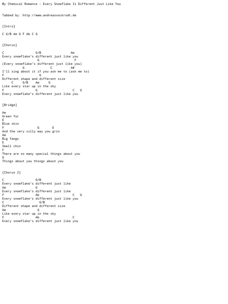 MCR: Every Snowflake Is Different | PDF