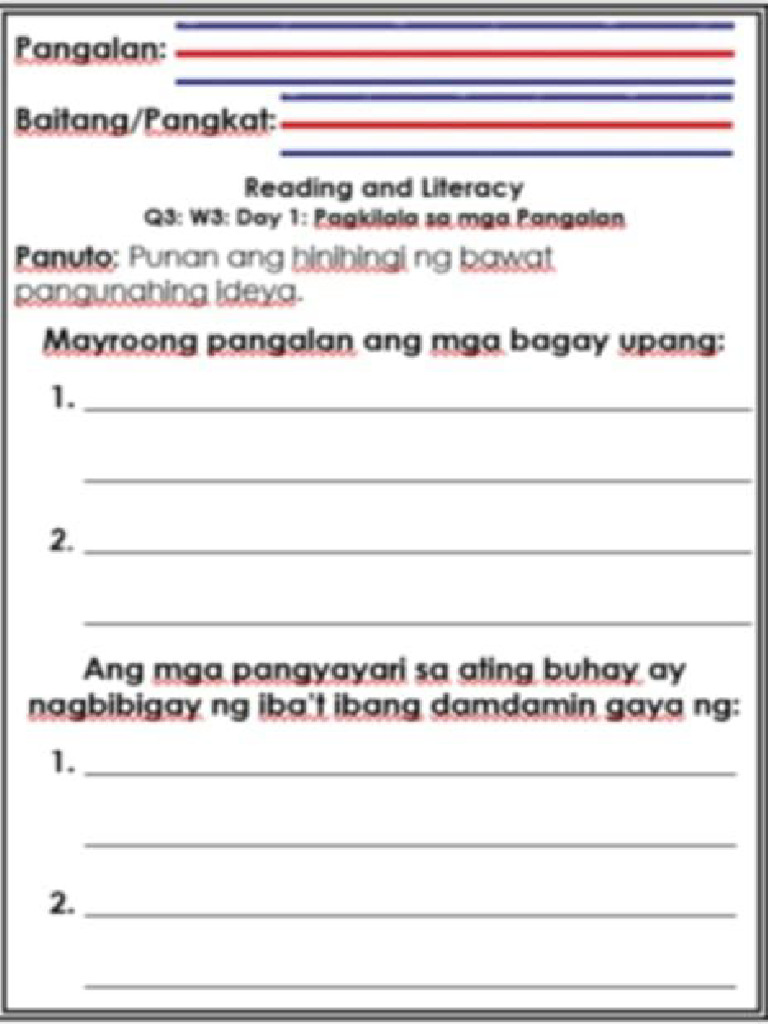 Grade 1 Module | PDF