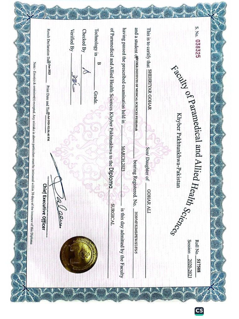 Surgical Diploma Overview | PDF