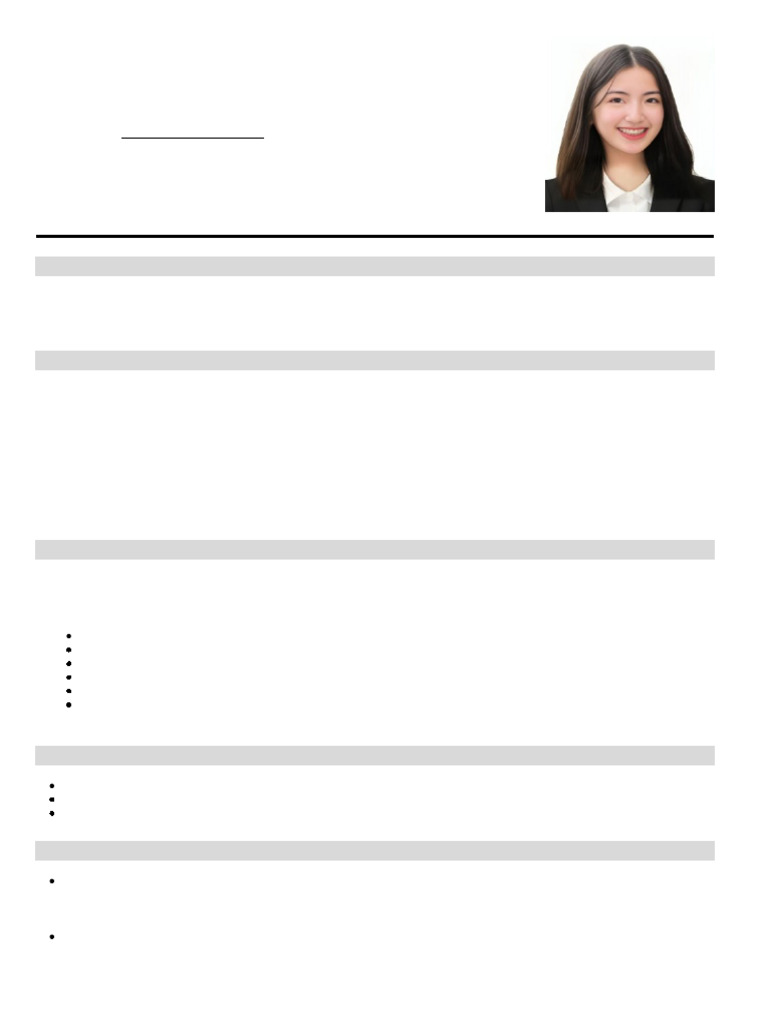 Mariel Allyssa Gonzales Resume | PDF | Leadership | Cognition