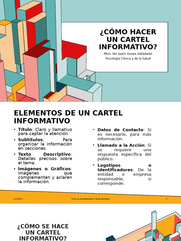 Cartel Informativo | PDF | Póster