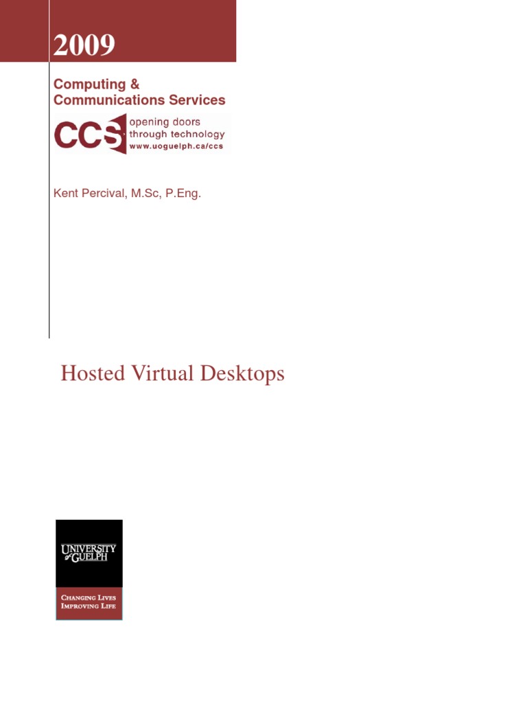Virtual Desktop Strategy - Final Report | PDF | Virtualization ...
