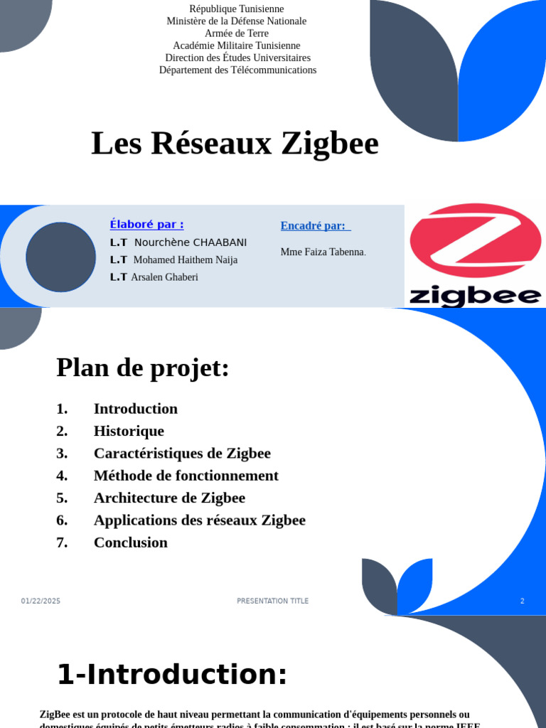 ZIGBEE | PDF | Standards de réseaux | Technologie mobile