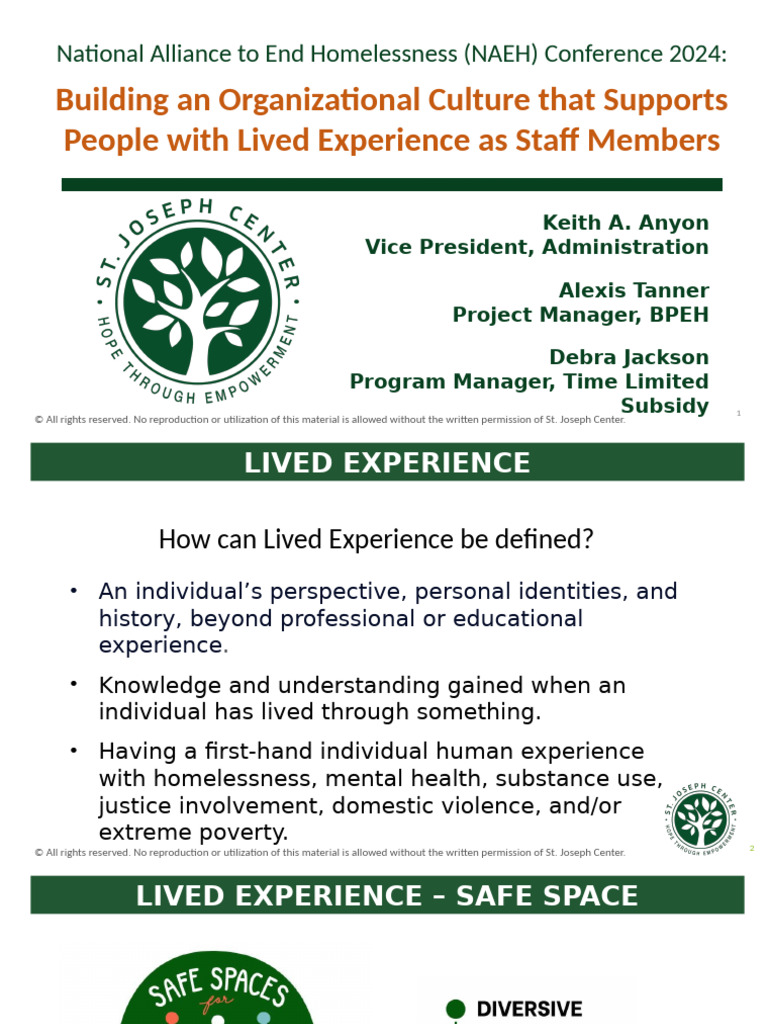 Rmocc NAEH Conference 2024 | PDF | Homelessness | Employment