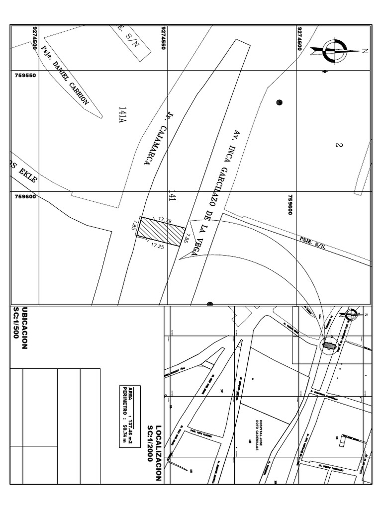 Ubicacion L 12, MZ 141 CP Chota | PDF