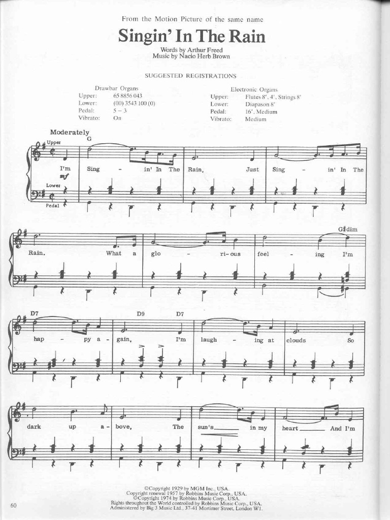 (Superpartituras - Com.br) Singin in The Rain | PDF