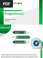 Simple and Compound Propositions | PDF | If And Only If | Logic