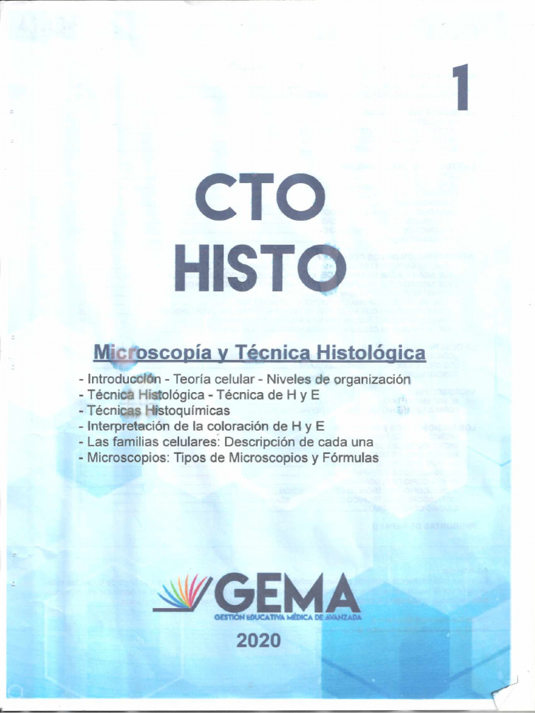 Histologia CTO 1 | PDF