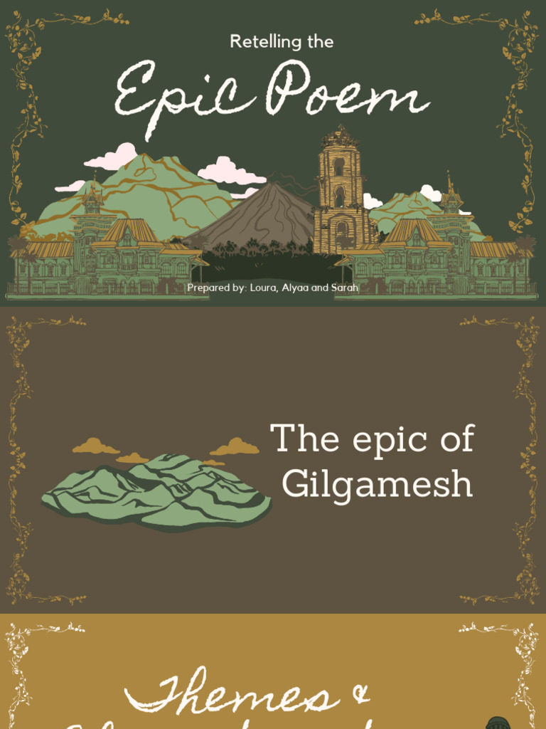 The Epic of Gilgamesh - Epic Poem | PDF | Epic Of Gilgamesh ...